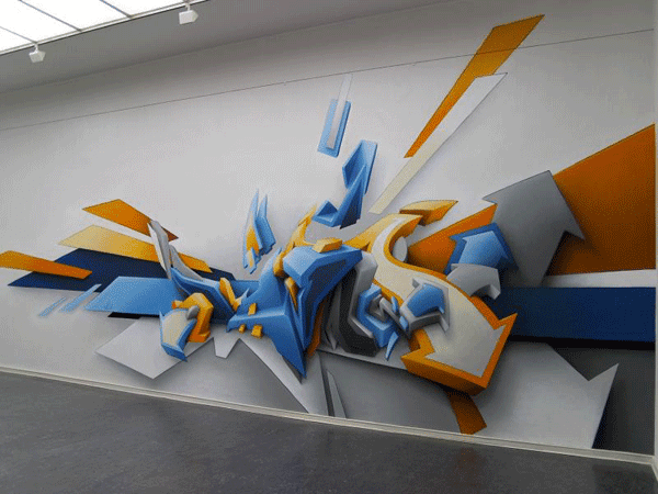 Graffiti 3d Arts: 25 Wonderful Inspiration Graffiti Design Street Art