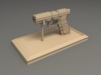 Glock 19 lower 3d print file - jrret