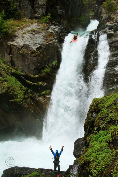 roaring fork kayakers: Hamma Hamma Falls