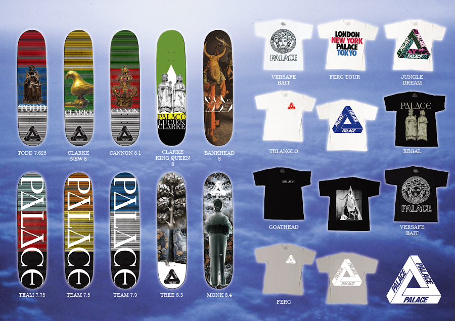 products: Palace skateboards
