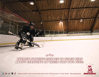 Puck Boy Chronicles: Puck boy takes issue with inspirational hockey poster!