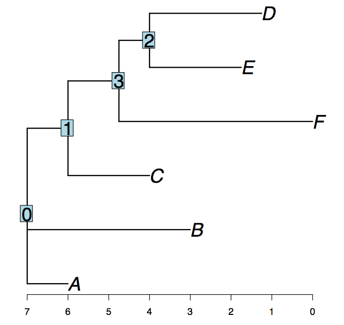 Python for Bioinformatics: Neighbor-joining in Python: doing the plot