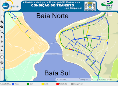 Condições do trânsito em tempo real ~ Mobilidade Urbana