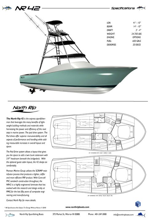 North Rip Sportfishing Boats News: Design Log: North Rip 42 Express ...