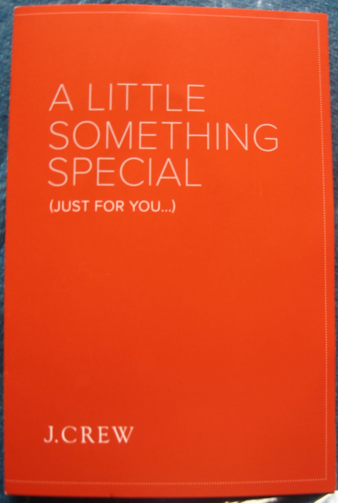 J.Crew Aficionada: J.Crew's Red Card {it's white!}