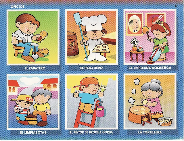 LAS PROFESIONES Y OFICIOS: LOS OFICIOS