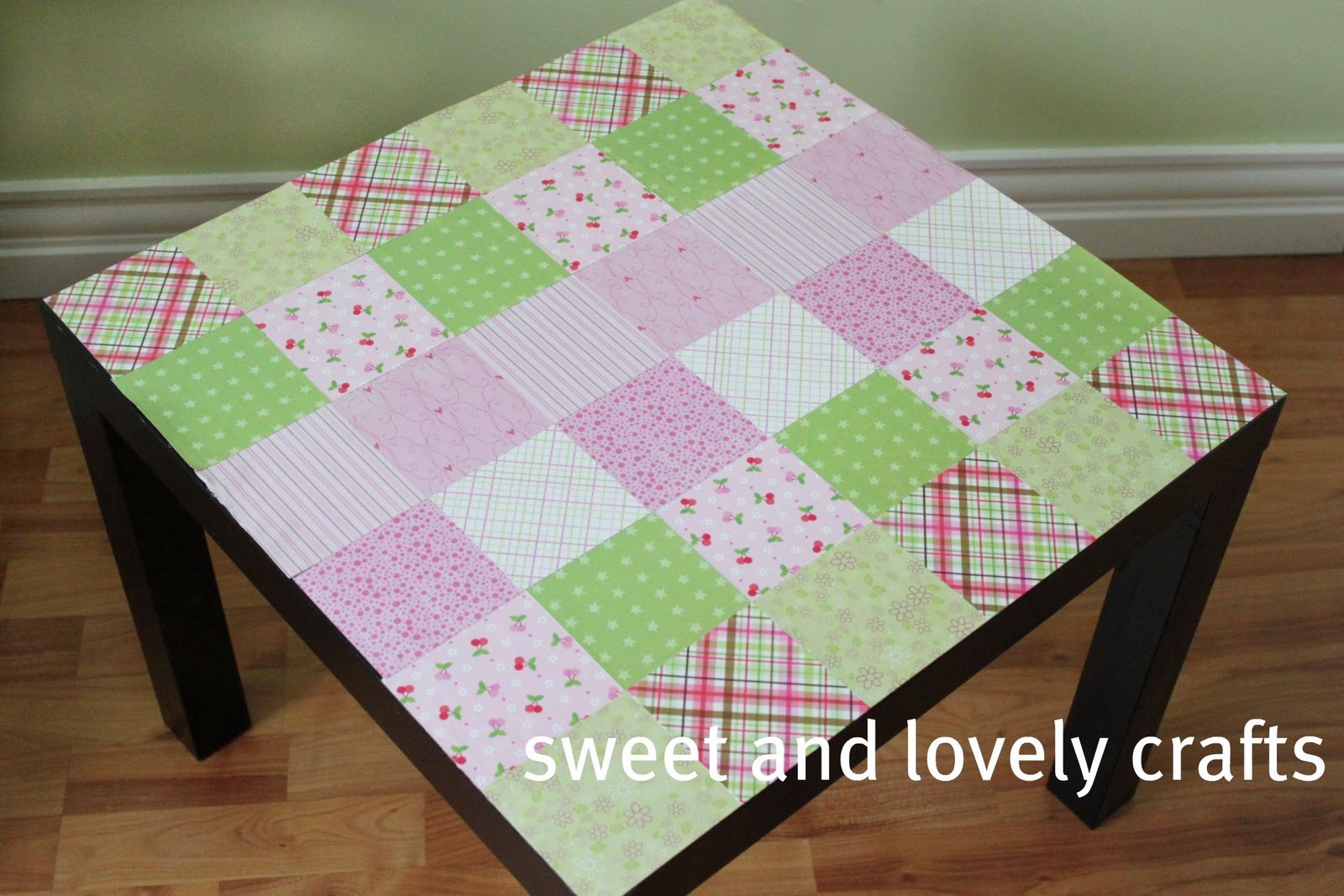 sweet and lovely crafts: tea party table