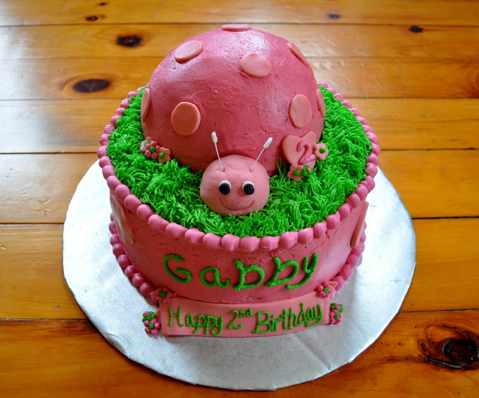 Dani Cakes: Cake Order: Ladybug Cake!