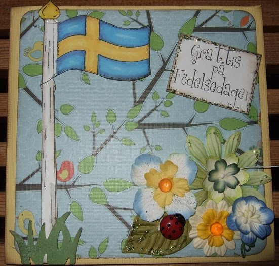 Evas pysselsida: Fler födelsedagskort.