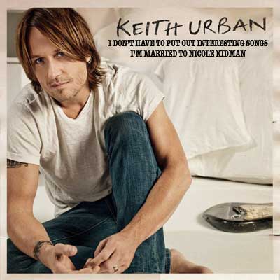 Farce the Music: New Keith Urban album cover!