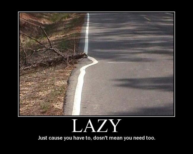 Lazy Demotivational Poster Demotivational Posters Daily Demotivators ...