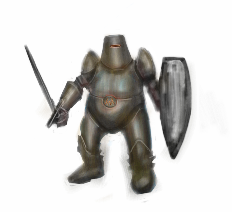 VFX Log-Blog: Fat Knight Doodle