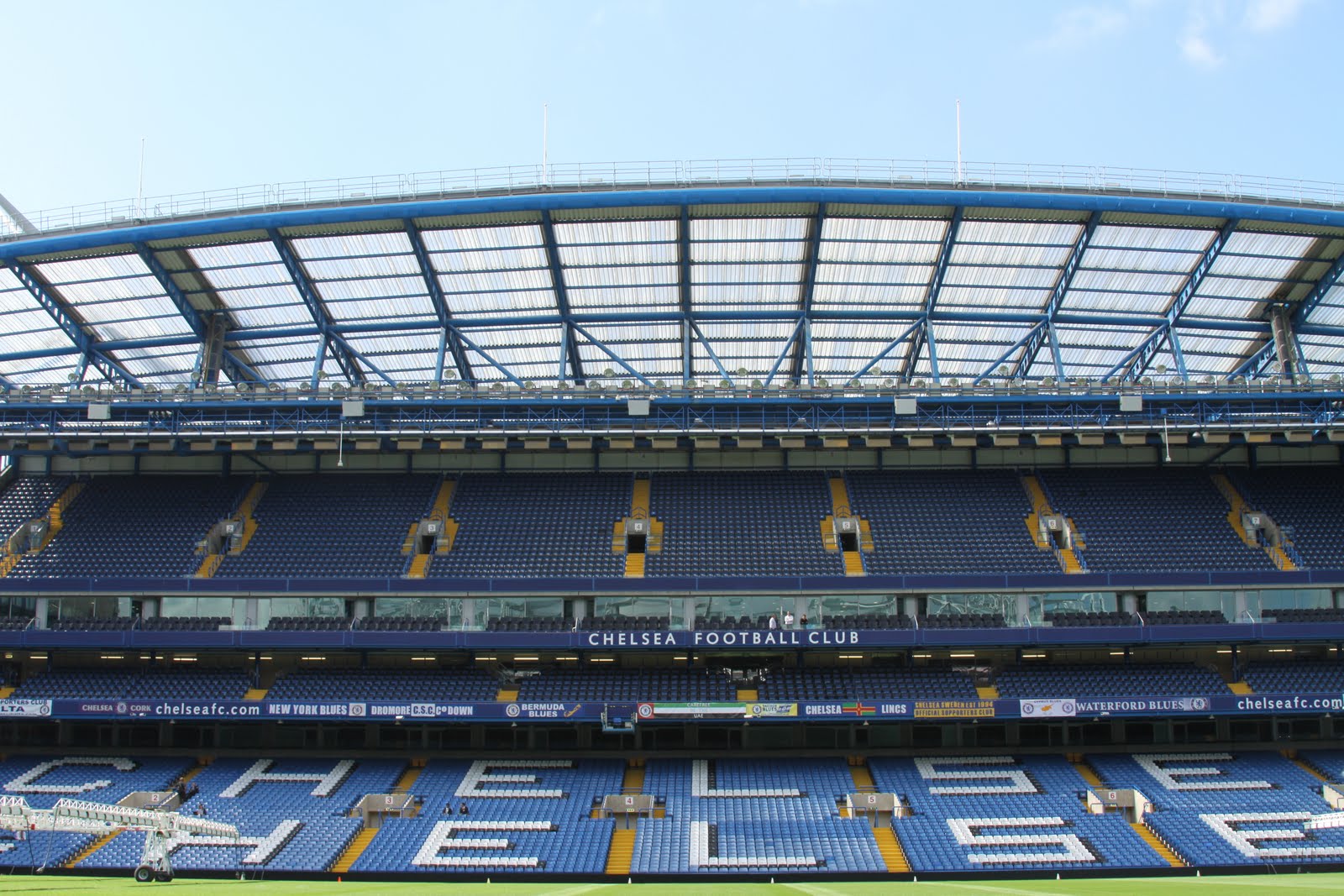 The Bennings Abroad: Chelsea FC Stadium pics