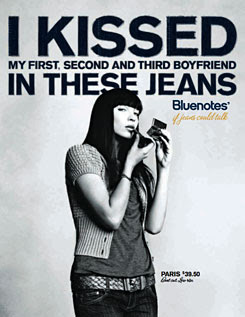 York Marketing Association: If Jeans Could Talk: BlueNotes Fall '08 Ad ...