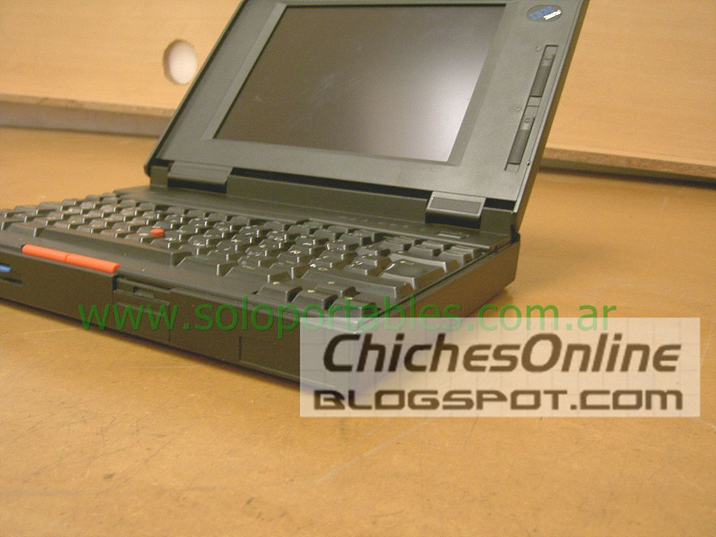 Chiches Online: IBM THINKPAD 340 Una reliquia!