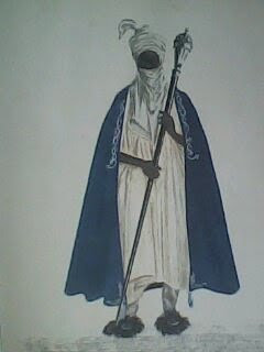 Africa in costume: AN EMIR FROM NORTHERN NIGERIA ILORIN