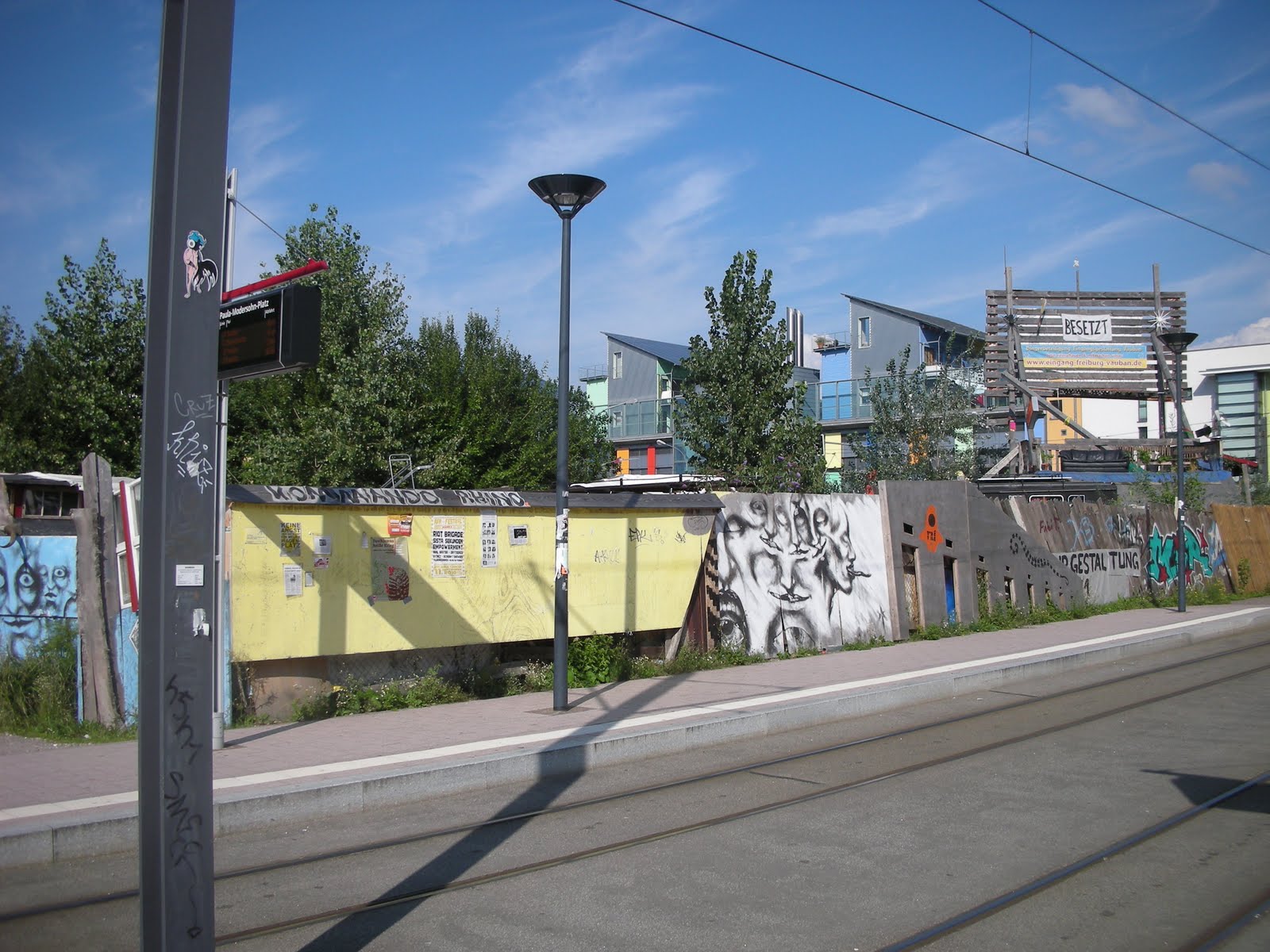 My German Chapter: Wo wohnst du? Ich wohne in Vauban.