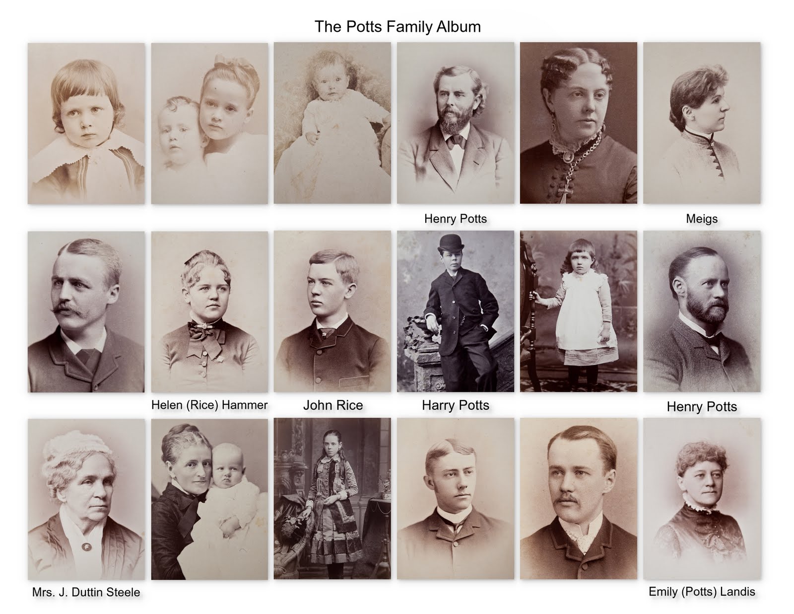 Melia's Family Findings: The Potts Family