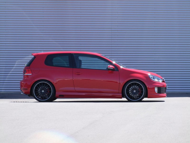 Garage Car: JE Design Volkswagen Golf GTI R Tuning Studio - Pink Vw ...