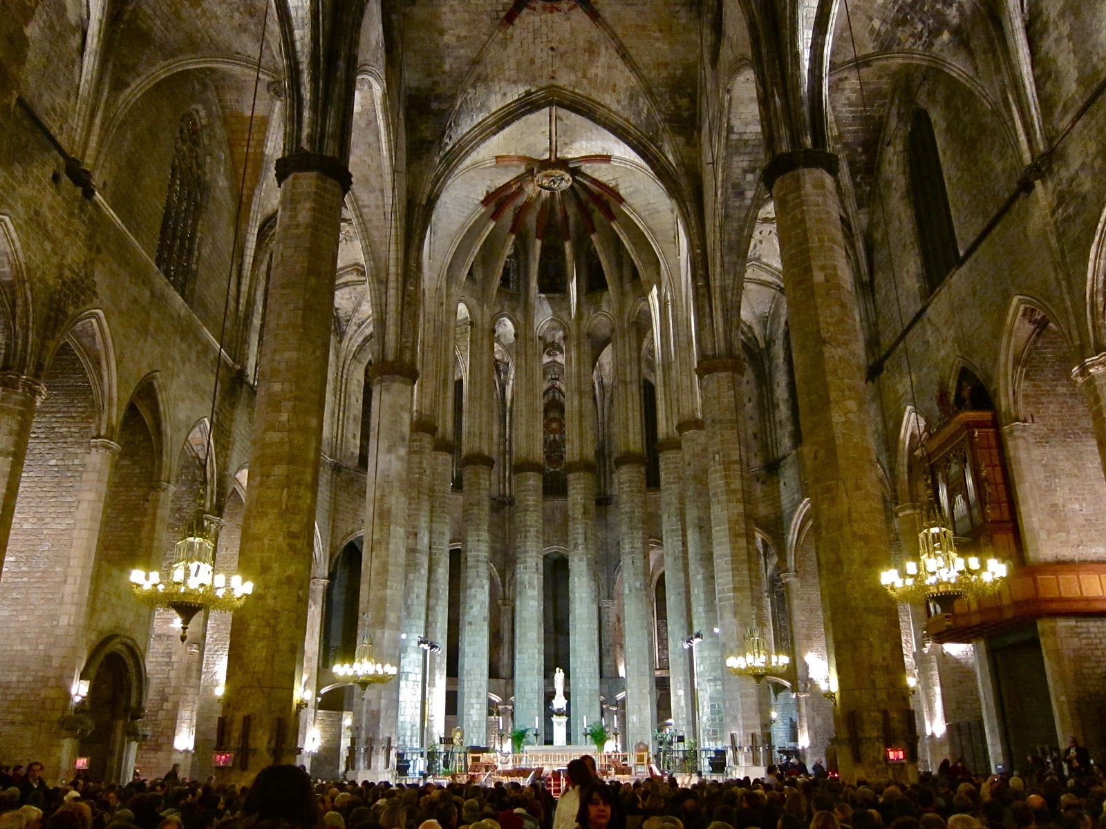 Spanish Boots of Leather: Santa Maria del Mar