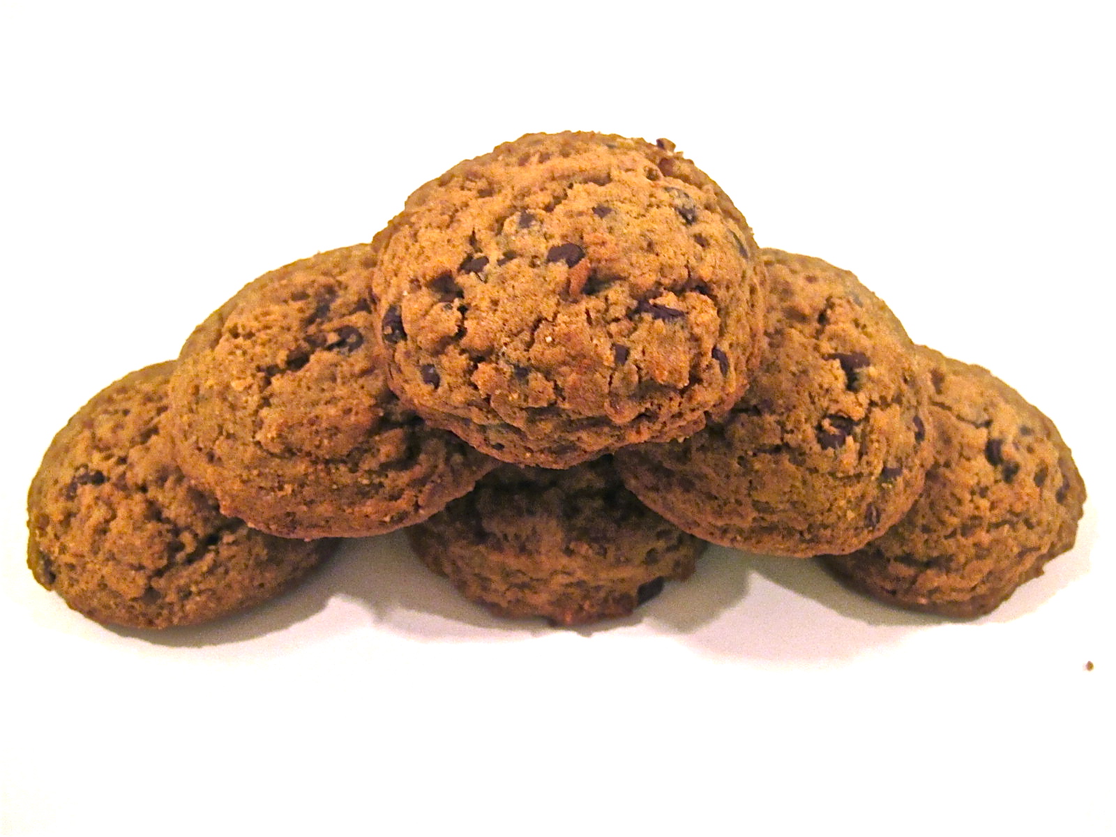 Sprouted Spelt and Quinoa Chocolate Chip Cookies