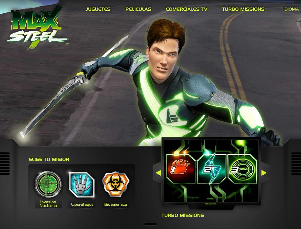 Max Steel Fanáticos: Página oficial de Max Steel renovada para este ...