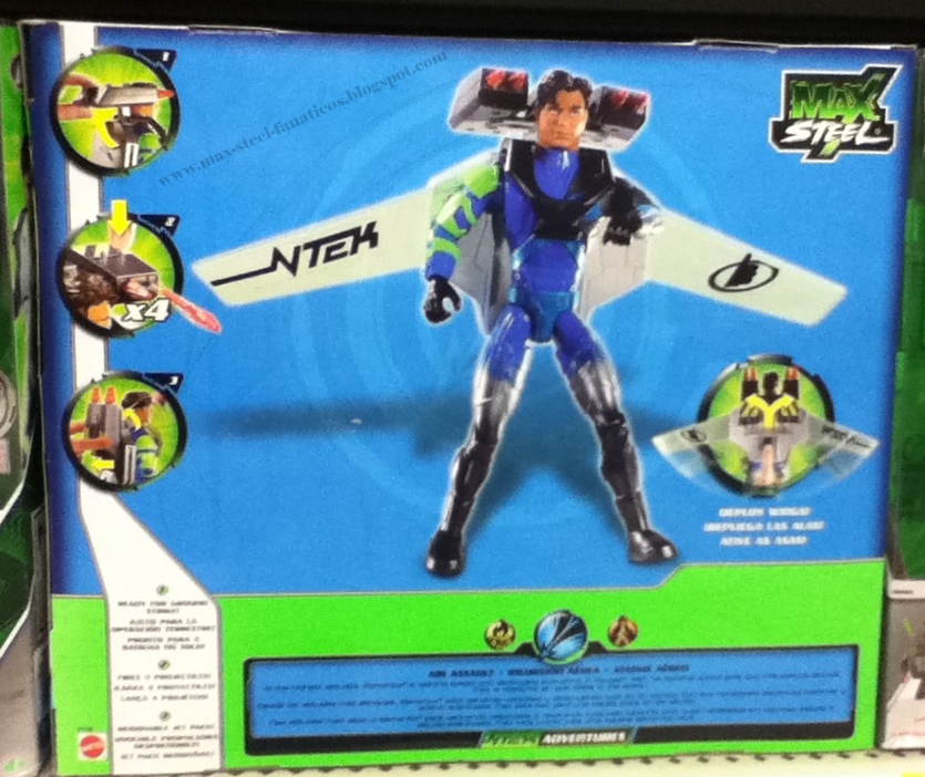 Max Steel Fanáticos: Más detalles sobre la línea 2011: N-Tek Adventures