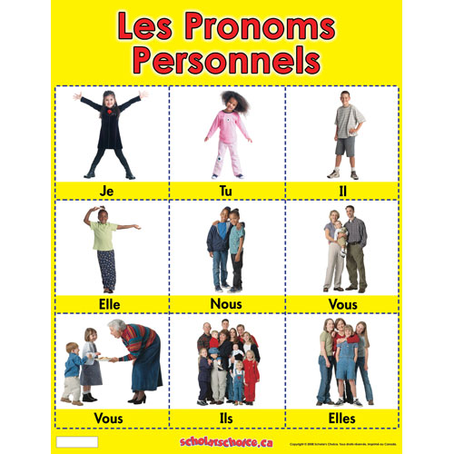 PRONOMS PERSONNELS – LES COURS EN L'AIR