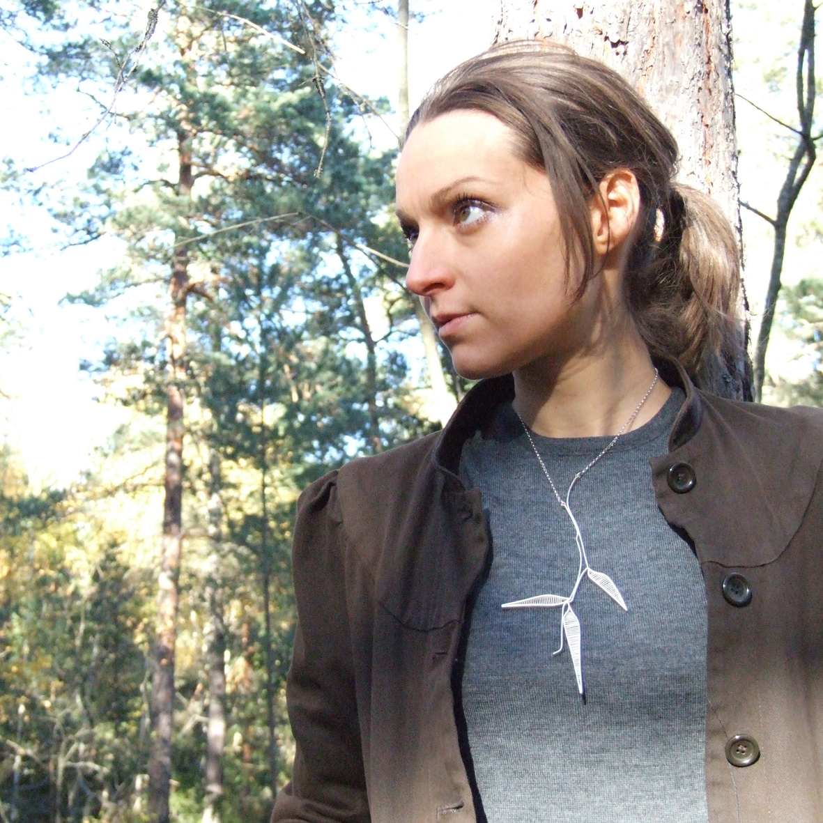 Jenni Caldwell Linear Leaves In The Forest Jenni Caldwell Linear Leaves In The Forest