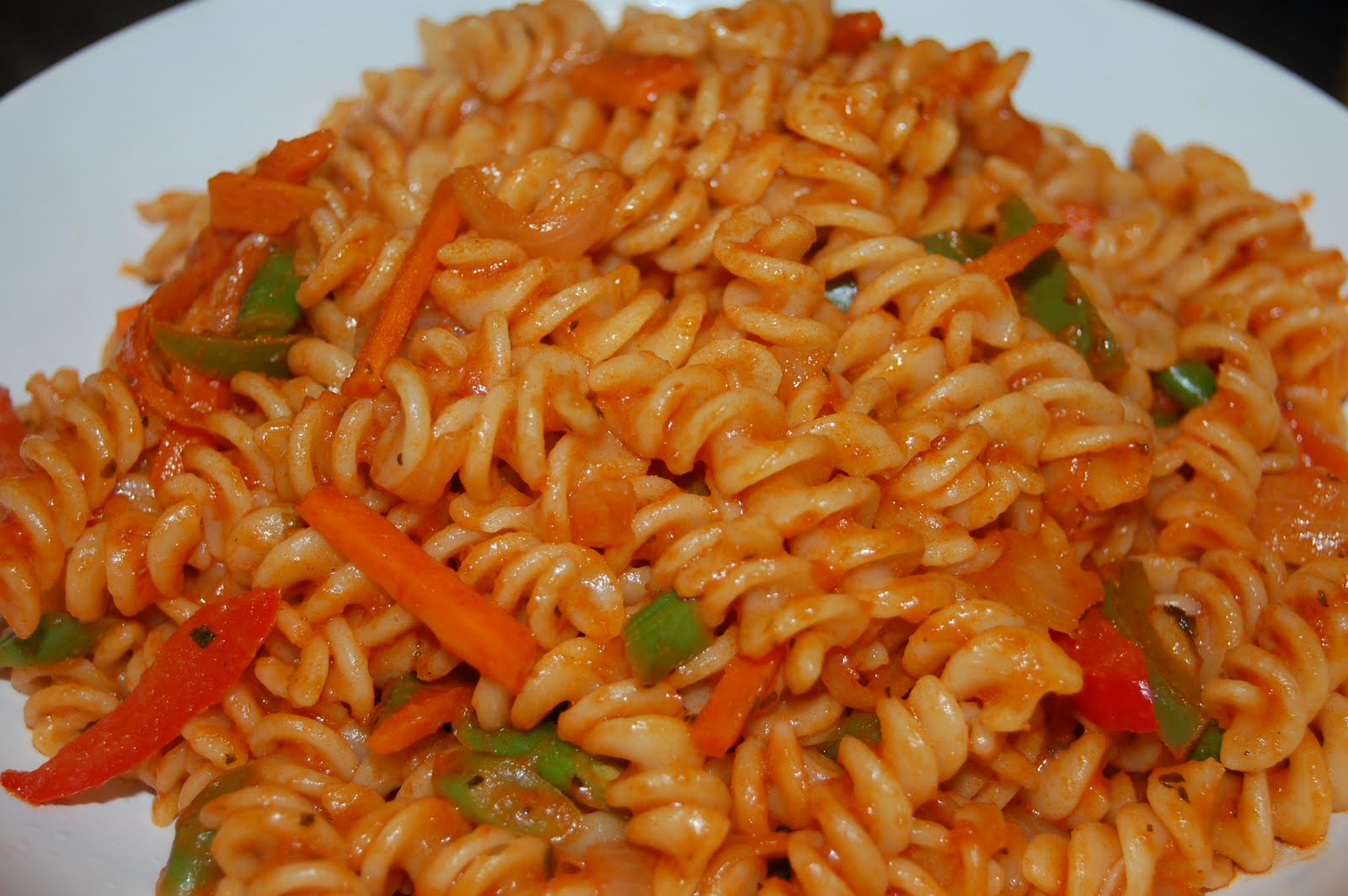 Pri Ram's Recipies: Tangy Tomato Pasta