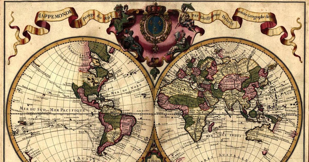 World Map 1600 Ad - United States Map