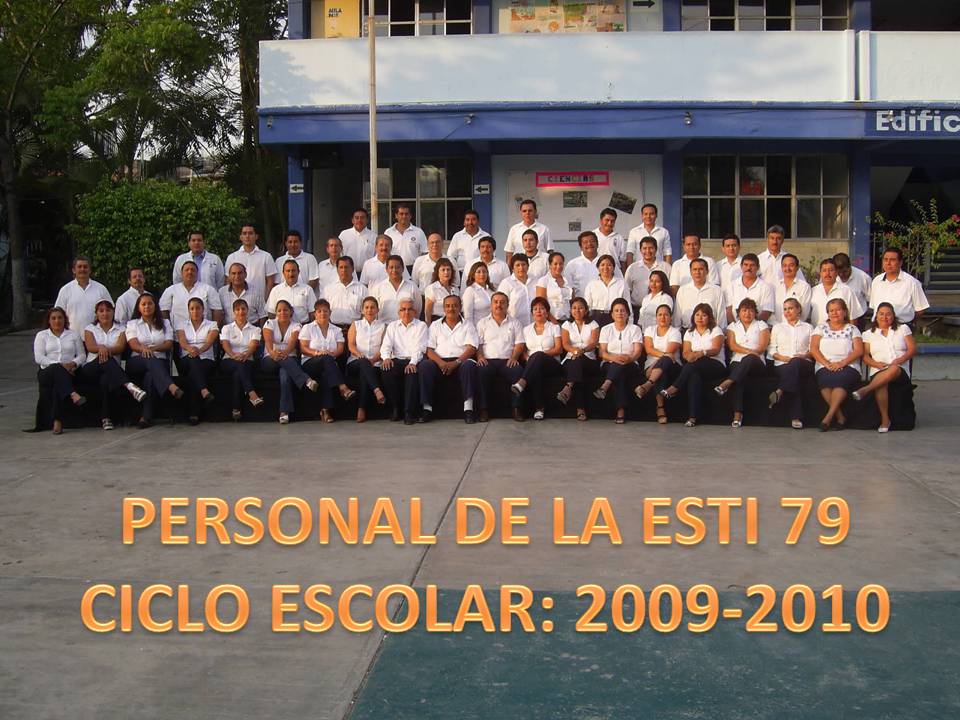 MECANICA79: FOTO DEL PERSONAL DE LA ESTI 79