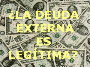 ¿La deuda externa es legítima? ~ LEX PRO Consultores Jurídicos