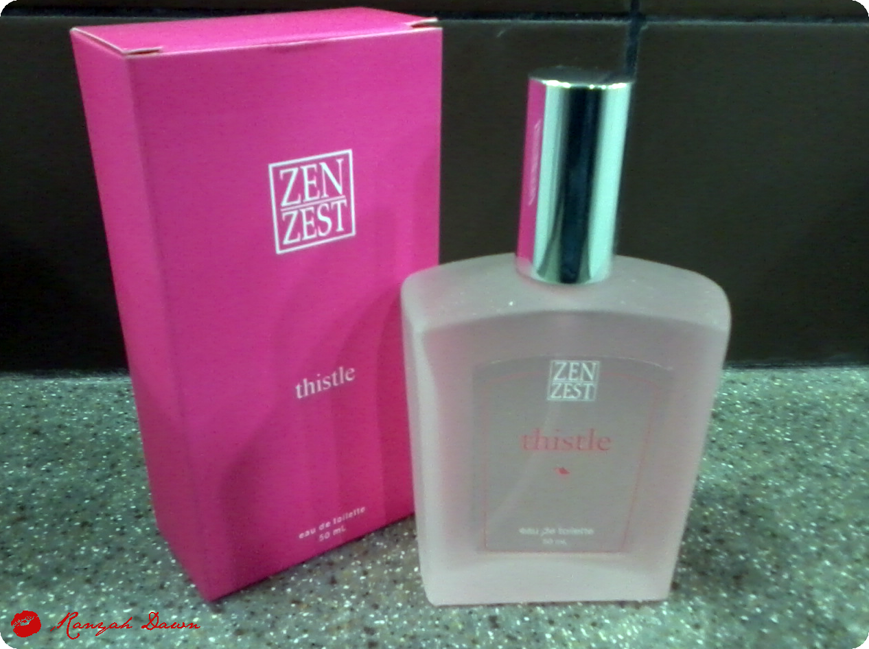 Red 301: zen zest perfume in thistle: cooler than cool water woman?