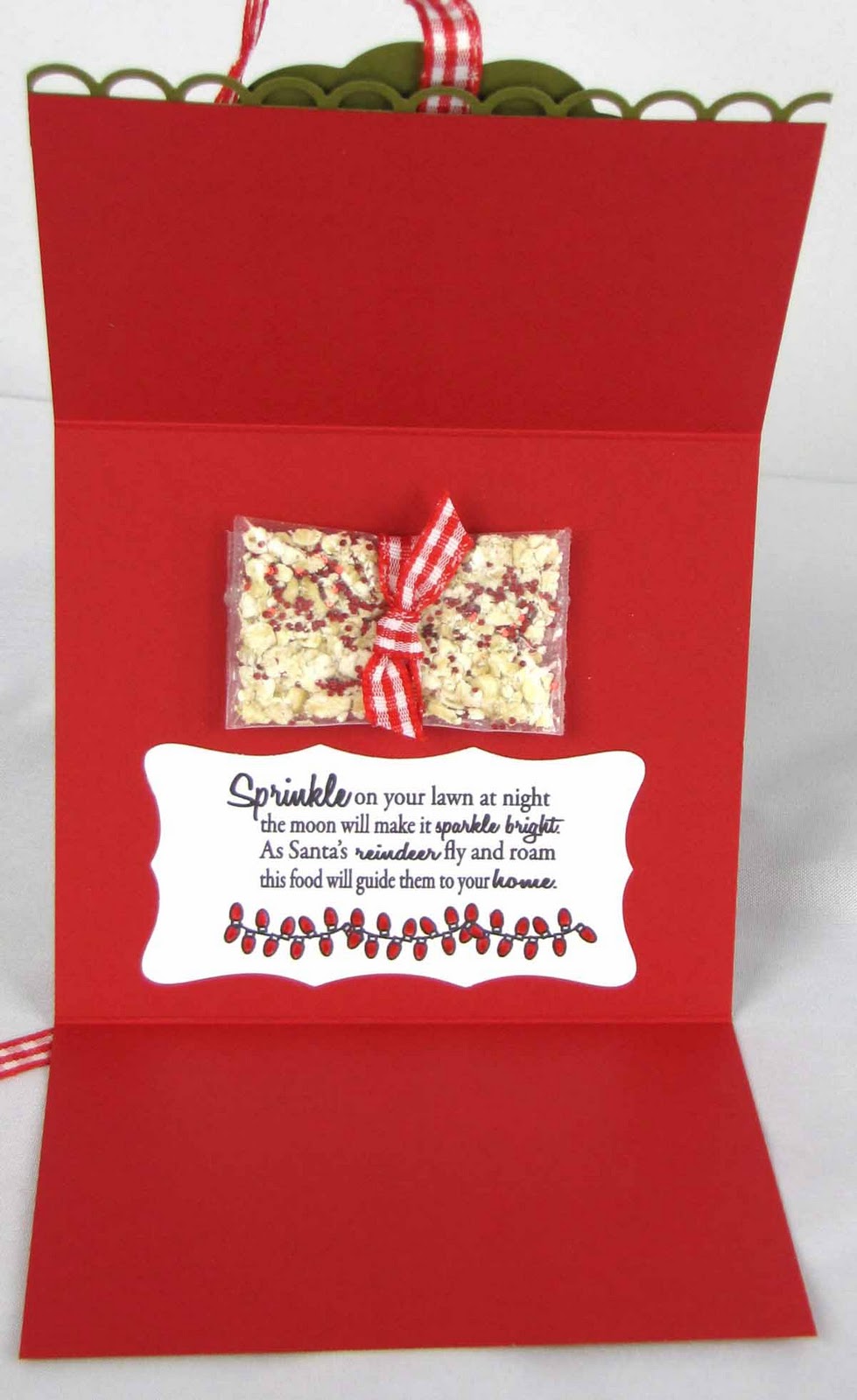 Kendra's Paper Creations: Reindeer Food for Rudolph...