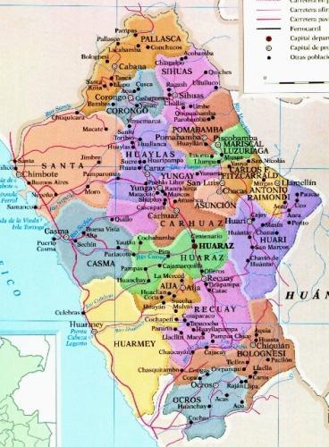 DIBUJOS DEL MAPA DE ANCASH
