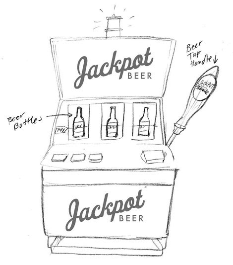 john coulter's blog: Las Vegas Sun: Beer Slot Machine