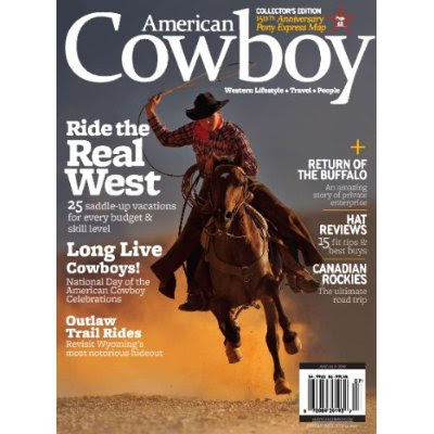 Get 1 Year of "American Cowboy" Magazine for $7.50