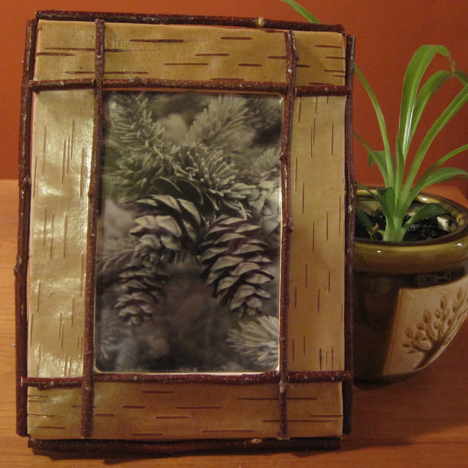 Wedding (Version 2.0): Rustic Blend: Birch Bark Frames