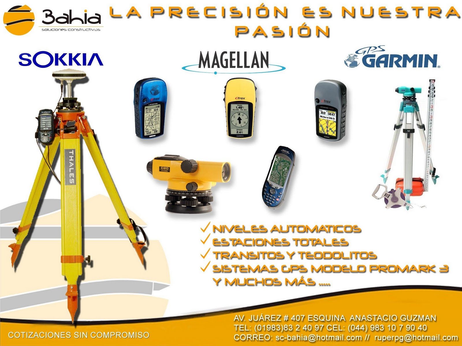SOLUCIONES TOPOGRÁFICAS: EQUIPO TOPOGRAFICO