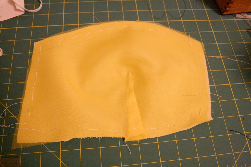 Gertie's New Blog for Better Sewing: The Yellow Dress Part #1: Underlining