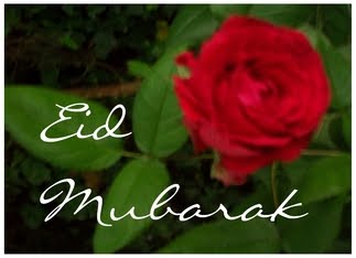 Eid Cards: Eid Wishes With Rose