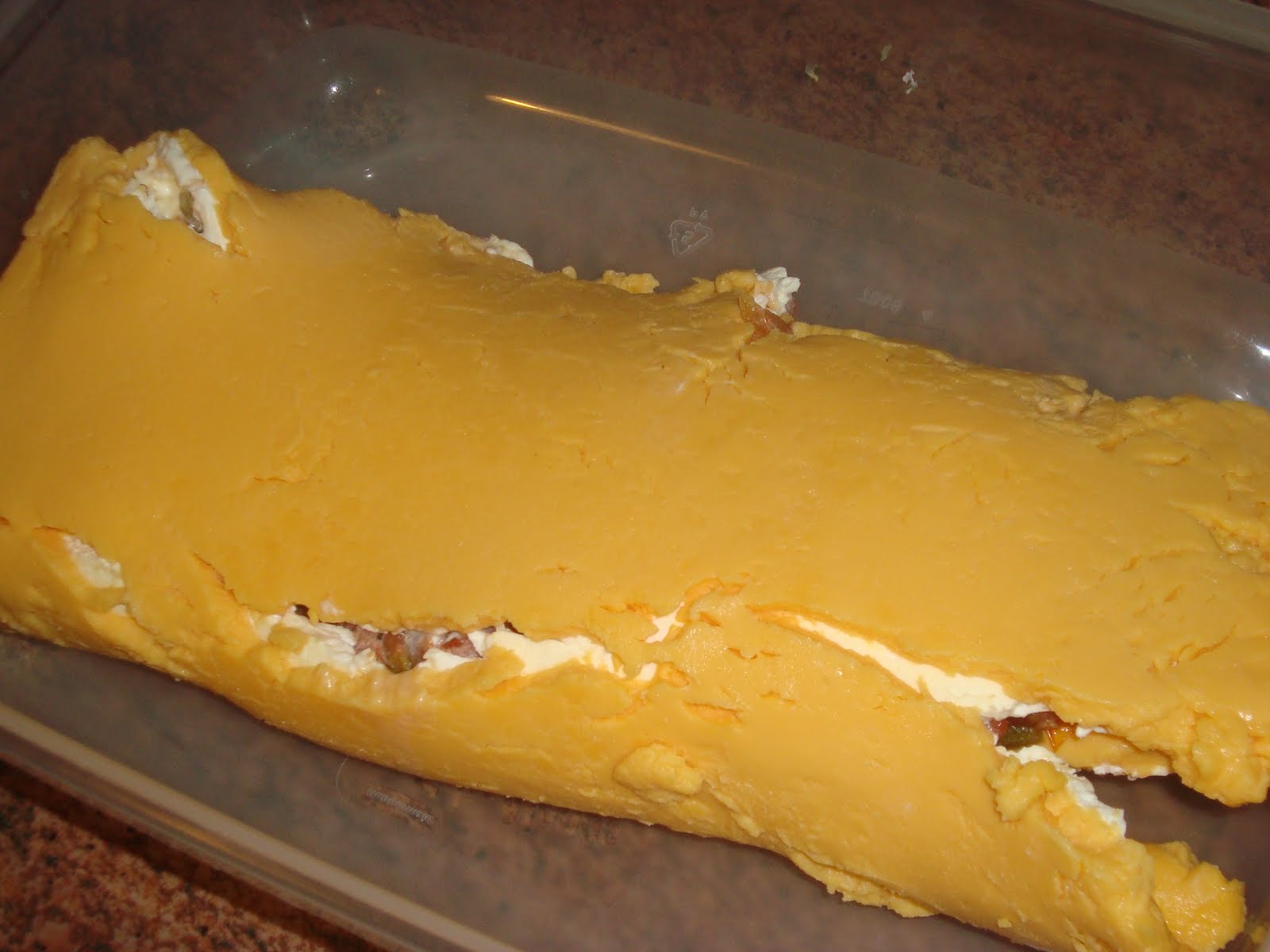 A Rockabilly Mom Cooks 'N Crafts: Mexican Cheese Log