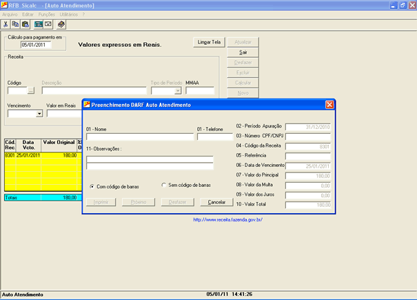 BY S.E.R.: Como usar o SICALC passo a passo