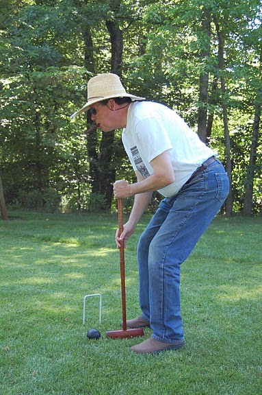 Looks Good from the Back: Marianne: Croquet Style