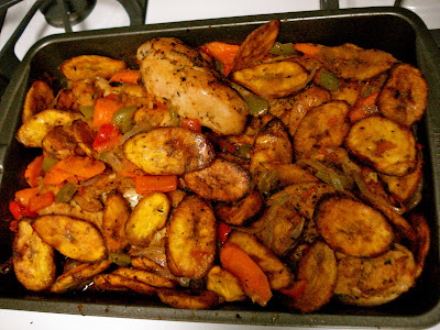 Campus Dining: Roasted Chicken with Plantains (aka Poulet DG)