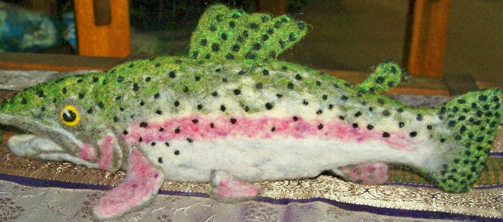 Decorative Kindling: Needle Felted Sculptures