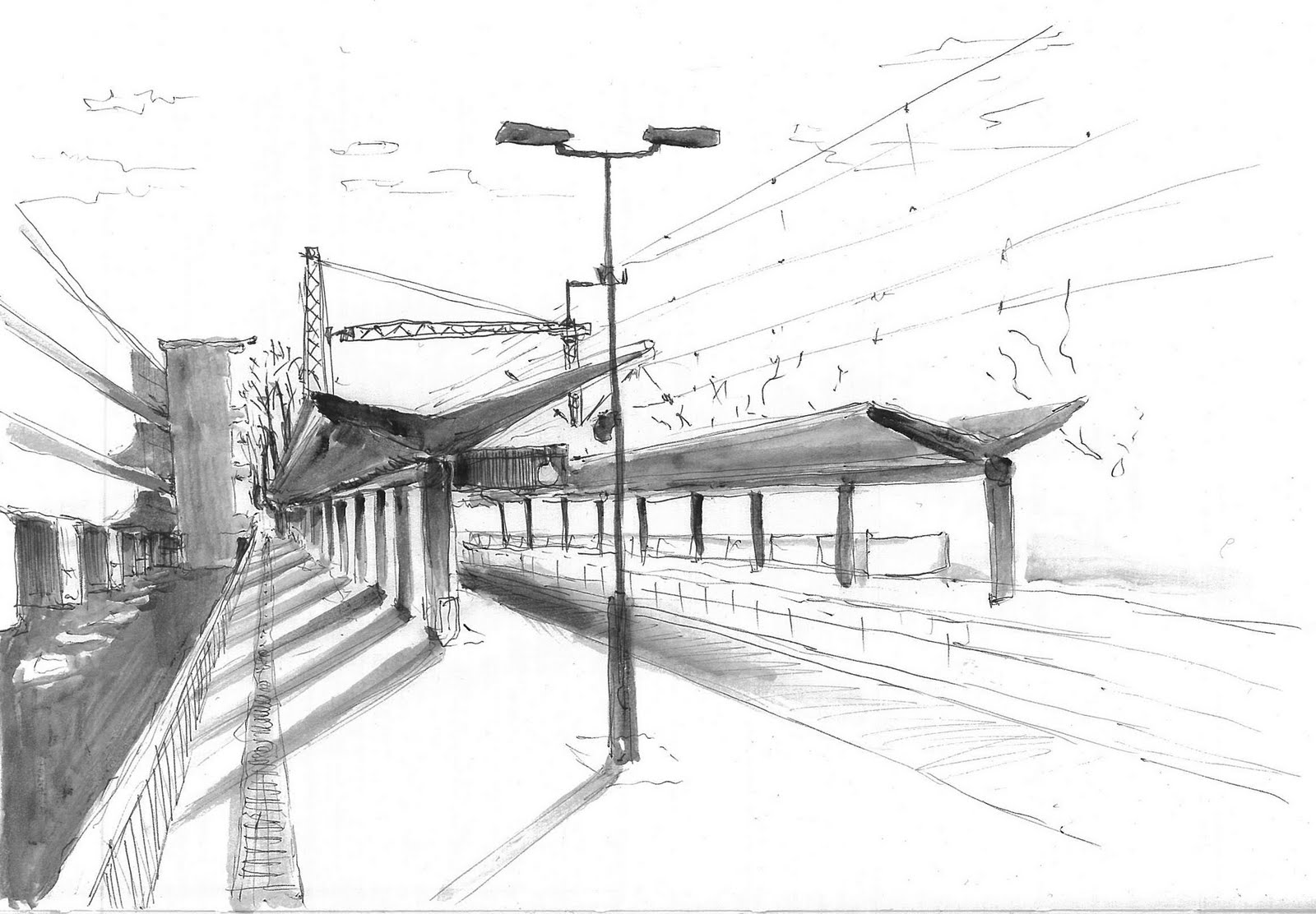 Érdi-rajzok: Érd alsó vasútállomás