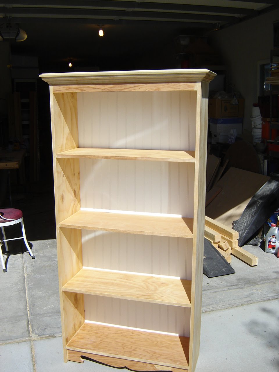 The Woodmaster: Book Case - (30" X 65")