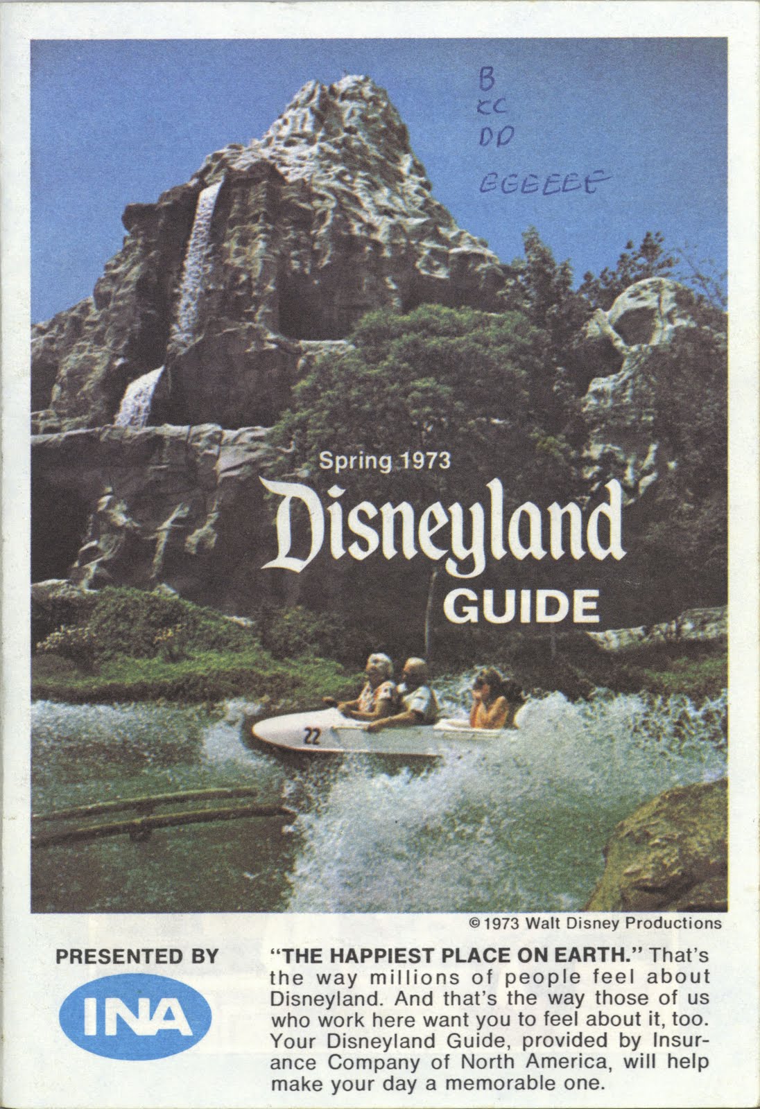 Disneyland 1973